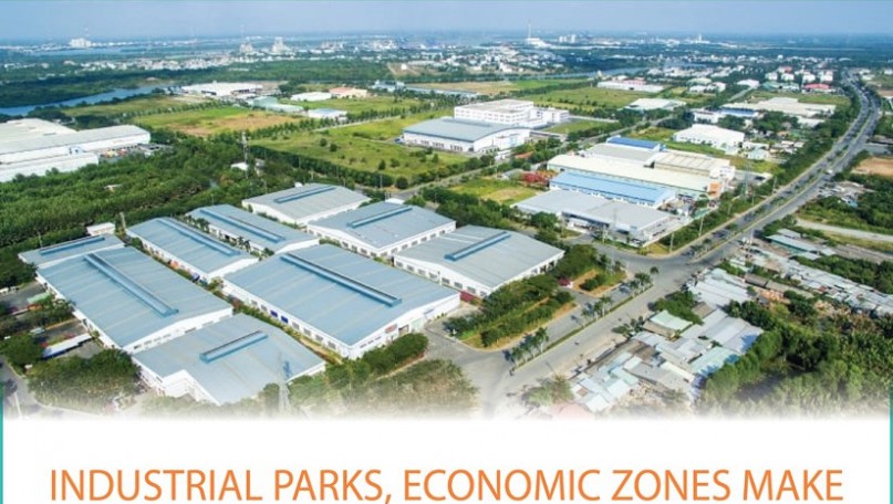 Industrial parks, economic zones make important contributions to GDP growth